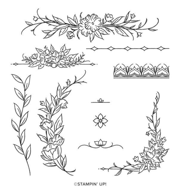 Color Fusers March 2023 Decorative Borders - Mel's Inky Fingers
